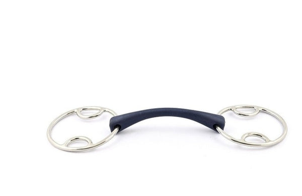 Jump'In Flexible Rubber Beval Bit – Oak Manor Saddlery